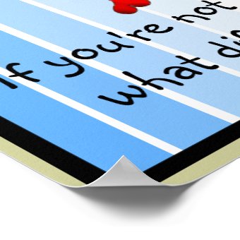 Make A Difference Poster | Zazzle