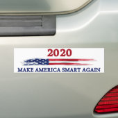 Make America Smart Again Bumper Sticker | Zazzle