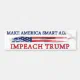 Make America Smart Again Impeach Trump Bumper Sticker | Zazzle