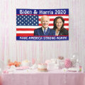 Make America Strong Again Biden and Harris 2020 Banner | Zazzle