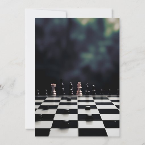 Make Chess King And Queen Game Night 13th Birthday Invitation | Zazzle