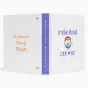 "Make food, not war" recipe storage binder | Zazzle