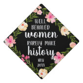 Make History | Custom Class Year Graduation Cap Topper | Zazzle