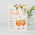 Make it a Double Aperol Spritz' Joint Birthday Invitation | Zazzle