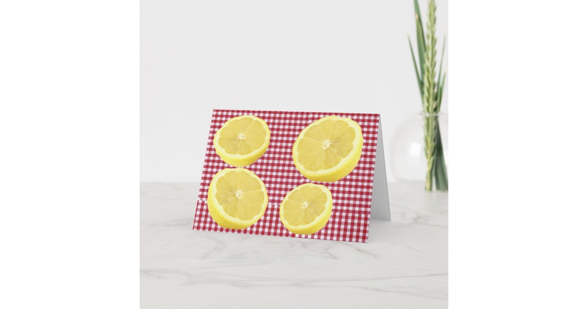 Make Lemonade Lemons Card | Zazzle
