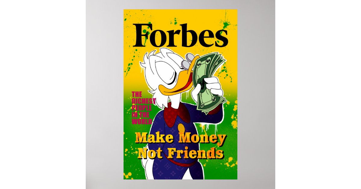 Make Money Not Friends Poster | Zazzle