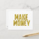 Make Money Postcard | Zazzle