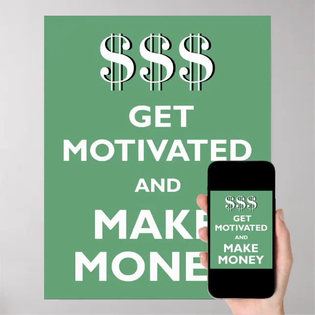 Make Money Poster | Zazzle