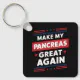 Make My Pancreas Great Again Diabetes Awareness Keychain | Zazzle