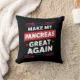 Make My Pancreas Great Again Diabetes Awareness Throw Pillow | Zazzle