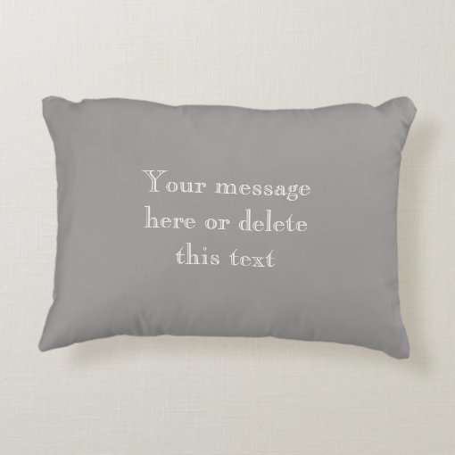 Make Today Count Shades of Gray Sefira Reminder Accent Pillow | Zazzle