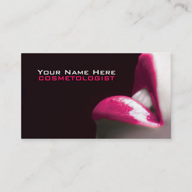 Make Up Cosmetics Business Cards | Zazzle