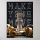 Make Your Move - Chess Board, Success Motivational Poster | Zazzle