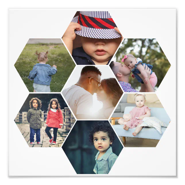 Make your own 7 photo Personalized Template | Zazzle