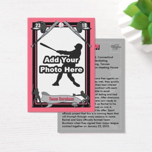 Make Your Own Baseball Card | Zazzle