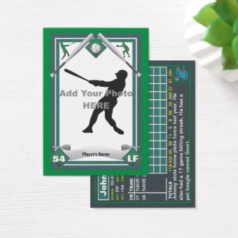 Make Your Own Baseball Card | Zazzle