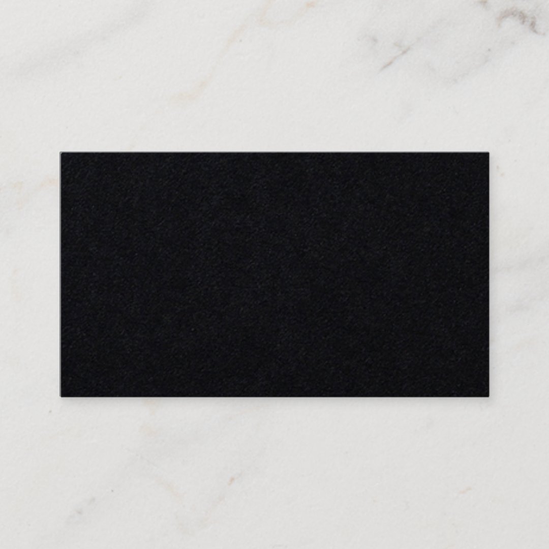 Make Your Own Black Core Business Cards | Zazzle