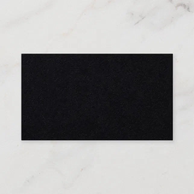 Make Your Own Black Core Business Cards | Zazzle