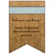 Make Your Own Burlap Banner Background Chevron | Zazzle
