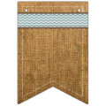 Make Your Own Burlap Banner Background Chevron | Zazzle