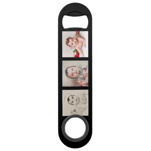 Make Your Own Custom 6 Photo Personalized Bar Key | Zazzle