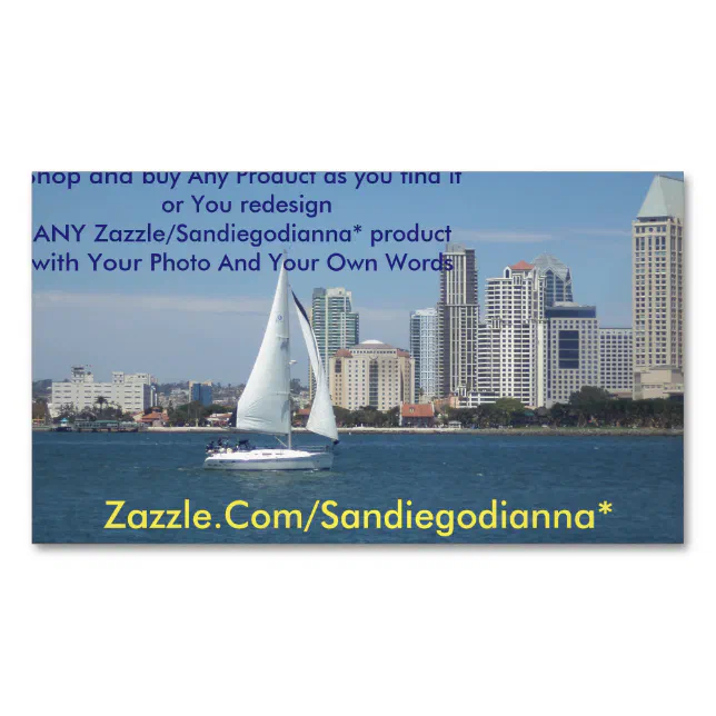 Make Your Own Custom Business Card Magnet | Zazzle