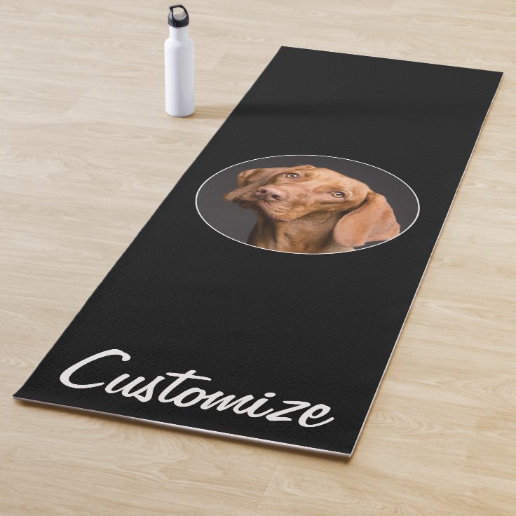 Make Your Own Custom Photo and Text Personalized Yoga Mat | Zazzle