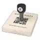 Make Your Own Custom QR Code Large Business Rubber Stamp | Zazzle