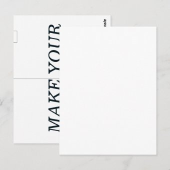 Make your own customized postcard | Zazzle