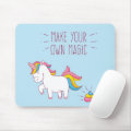 Make Your Own Magic Unicorn Poop Mousepad | Zazzle