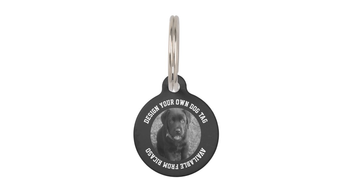 Make Your Own Personalized Unique Pet ID Tag | Zazzle