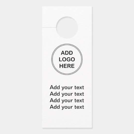 Make Your Own Promotional Door Hangers | Zazzle.com
