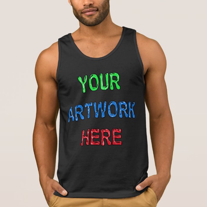 Make Your Own Tank Top Men with YOUR ARTWORK | Zazzle.com