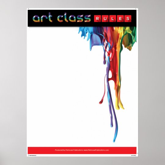 Make Your Rules - Blank Poster | Zazzle.com