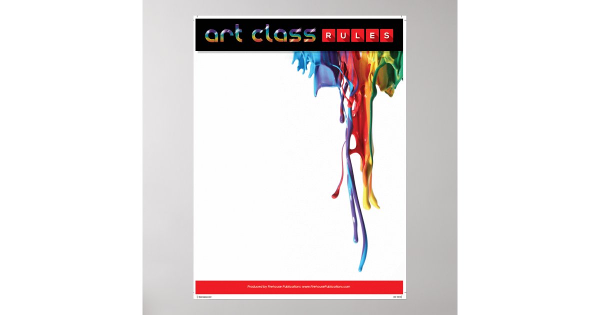 Make Your Rules - Blank Poster | Zazzle