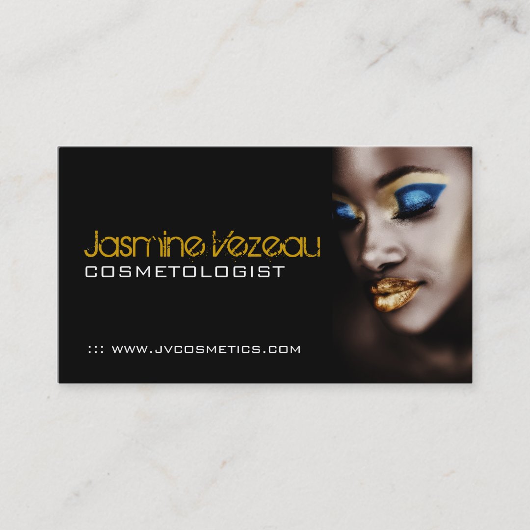 Makeup Artist Business Cards | Zazzle