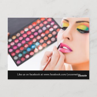 Makeup Artist Comp Card | Zazzle