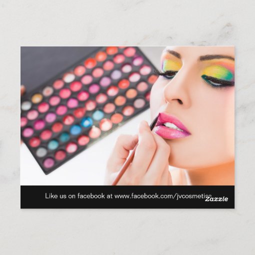 Makeup Artist Comp Card | Zazzle