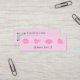 Makeup Artist Lips Nurse Cosmetic Injector Qr Code Mini Business Card ...