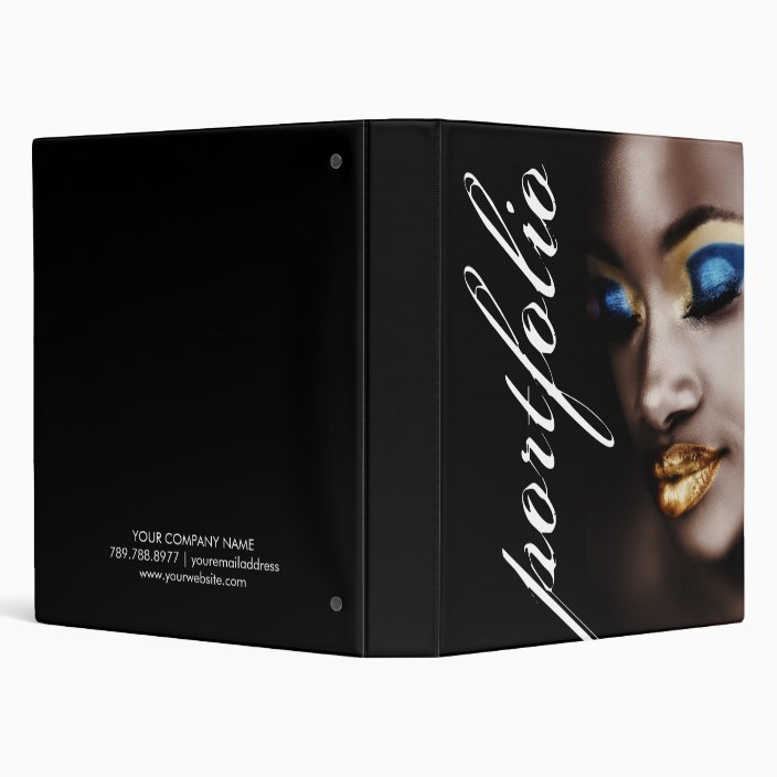 Makeup Artist Portfolio Binder | Zazzle.com