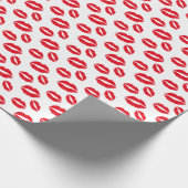 Makeup Artist Red Lipstick Lips Beauty Salon Wrapping Paper | Zazzle