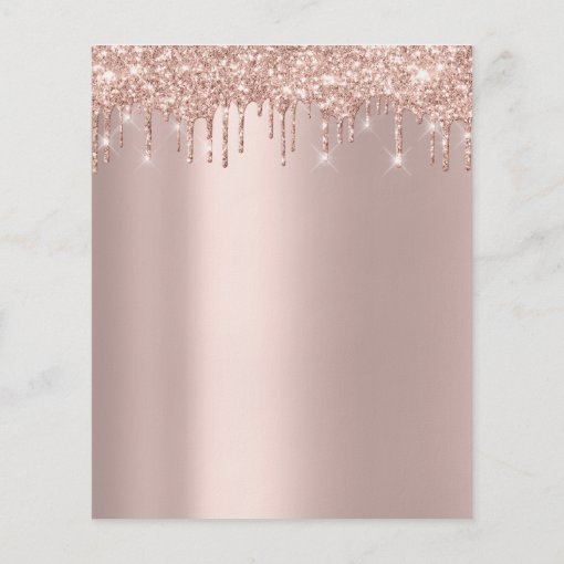 Makeup Beauty Salon Pink Glitter Flyer Spark Lash | Zazzle