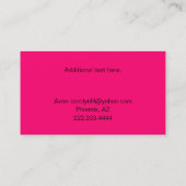 Makeup Independent Rep Avon Business Card | Zazzle