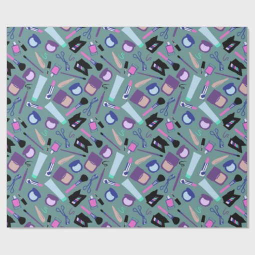 Makeup Wrapping Paper V1 | Zazzle