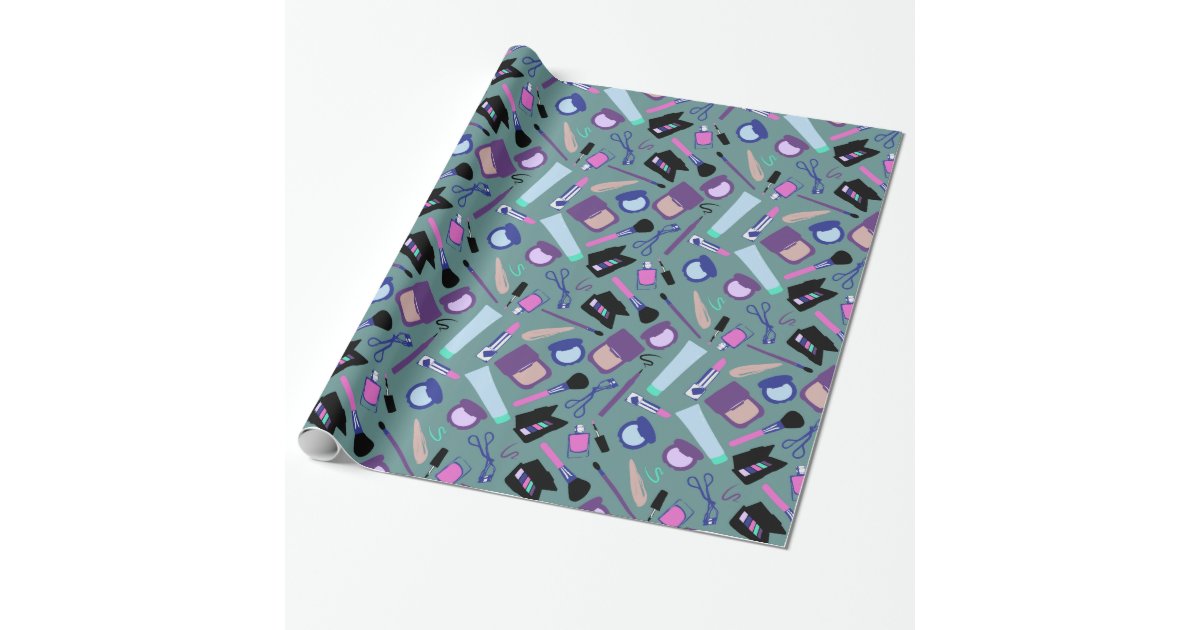 Makeup Wrapping Paper V1 | Zazzle
