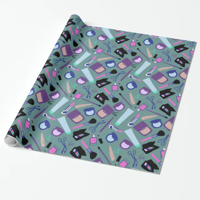 Makeup Wrapping Paper V1 | Zazzle