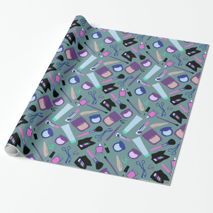 Makeup Wrapping Paper V1 | Zazzle.com