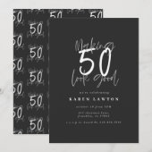 Making 50 look good birthday invitation | Zazzle