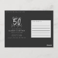 Making 50 look good photo birthday invitation postcard | Zazzle