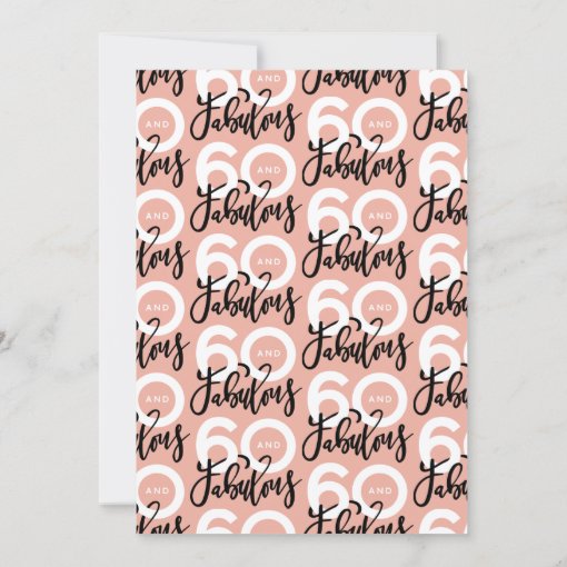 Making 60 look good modern typography birthday | Zazzle